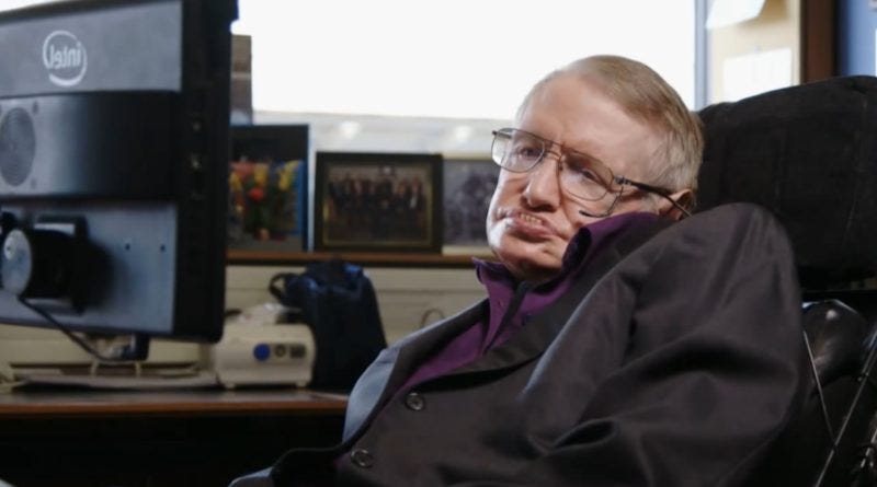 Stephen Hawking’s Beautiful Message For Anyone With Depression | by Tom ...