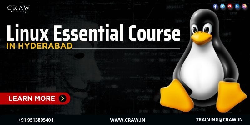 Learn Linux Essentials Course in Hyderabad | by Crawsec | Apr, 2024 | Medium