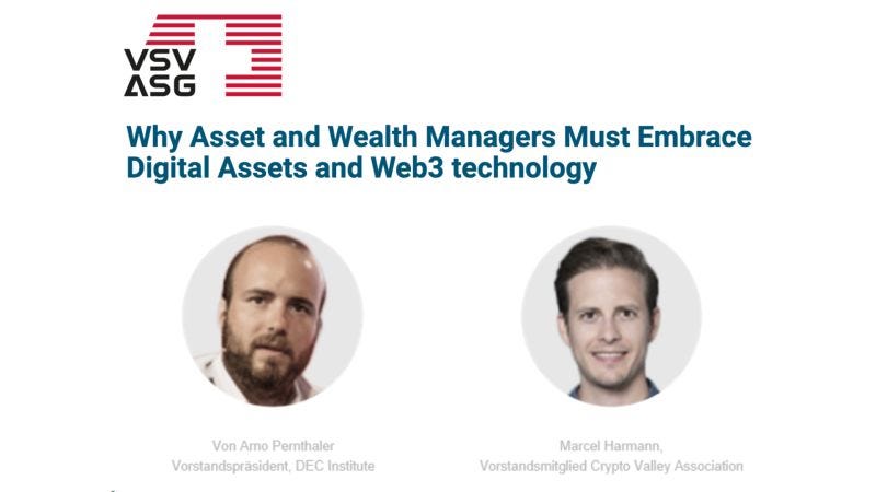 Why Asset and Wealth Managers Must Embrace Digital Assets and Web3 ...