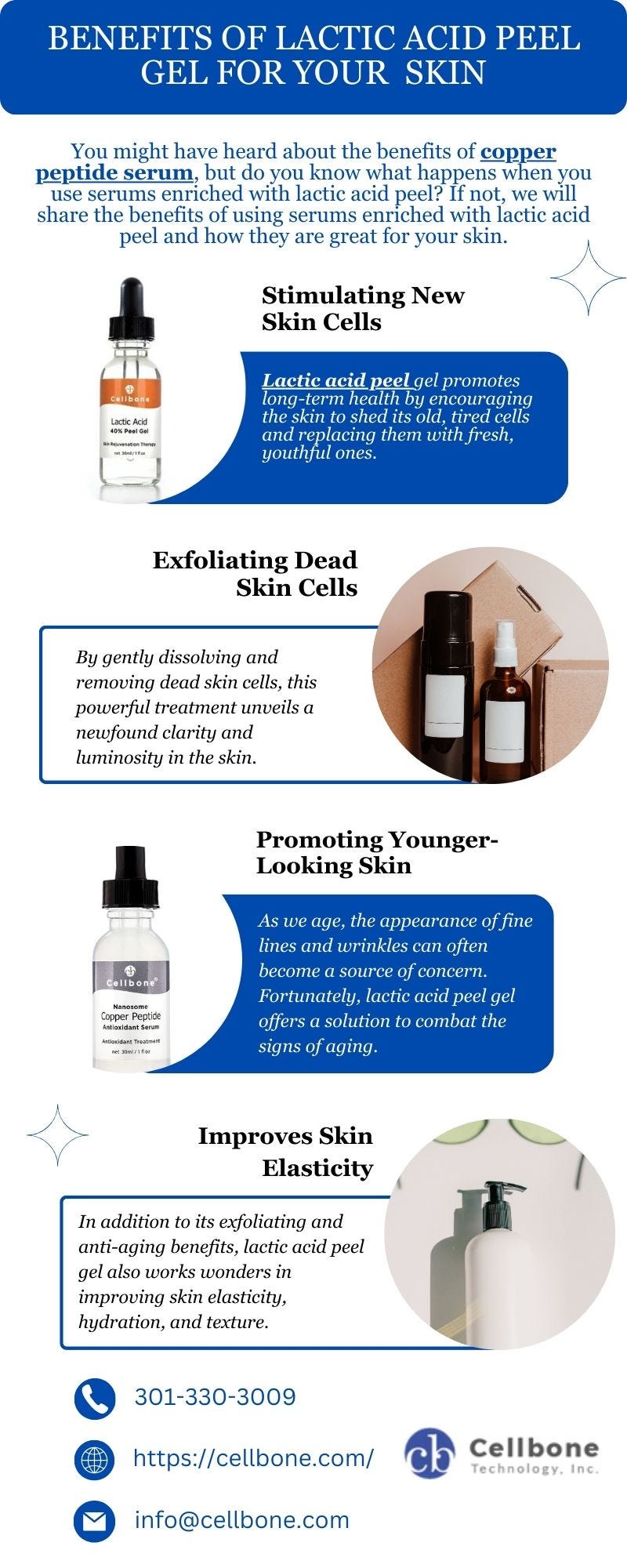 Benefits of Lactic Acid Peel Gel For Your Skin - Cellbone Technology - Medium
