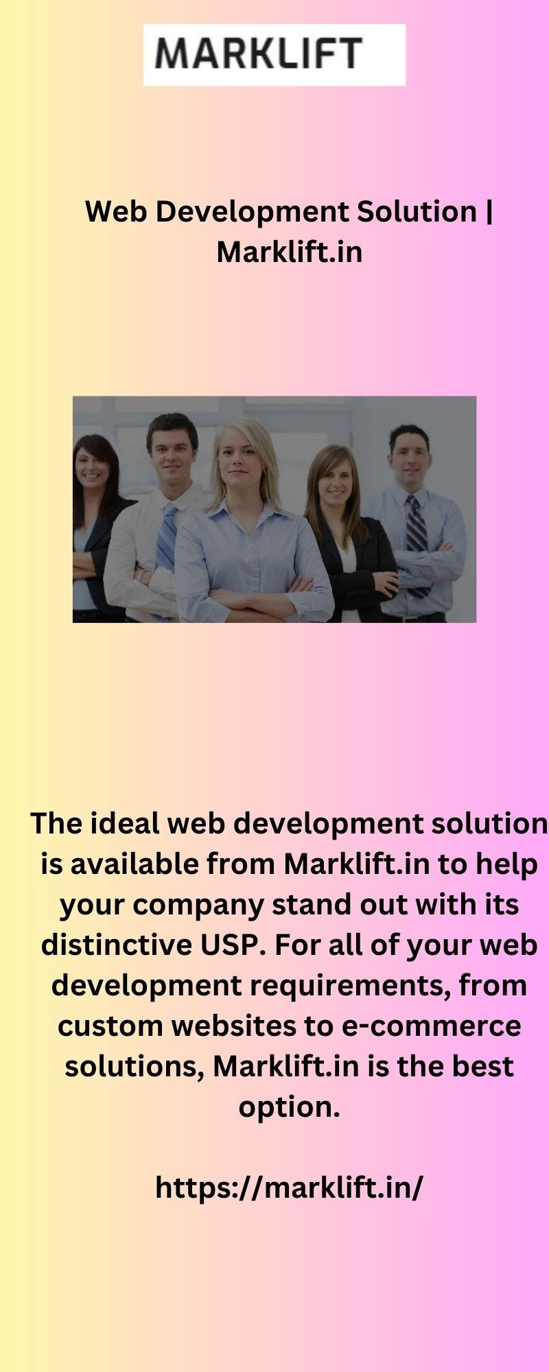 Web Development Solution | Marklift.in - Marklift - Medium