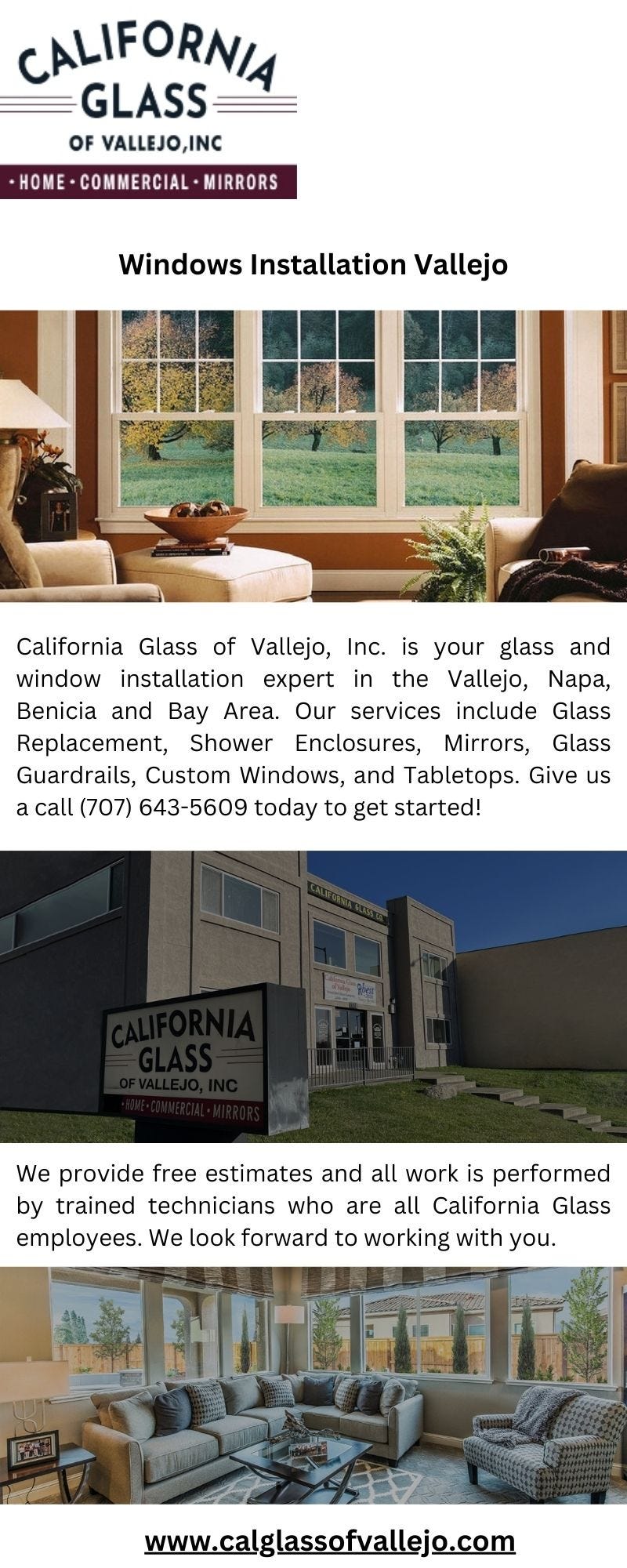 Windows Installation Vallejo — California Glass of Vallejo ...