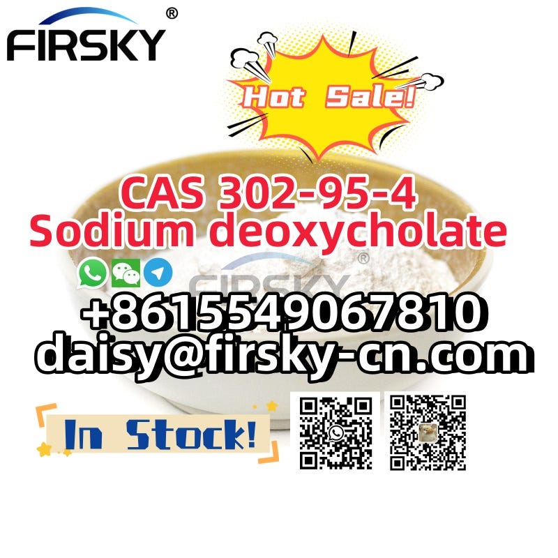 CAS 302–95–4 Sodium deoxycholate WhatsApp +8615549067810 | by Daisy ...