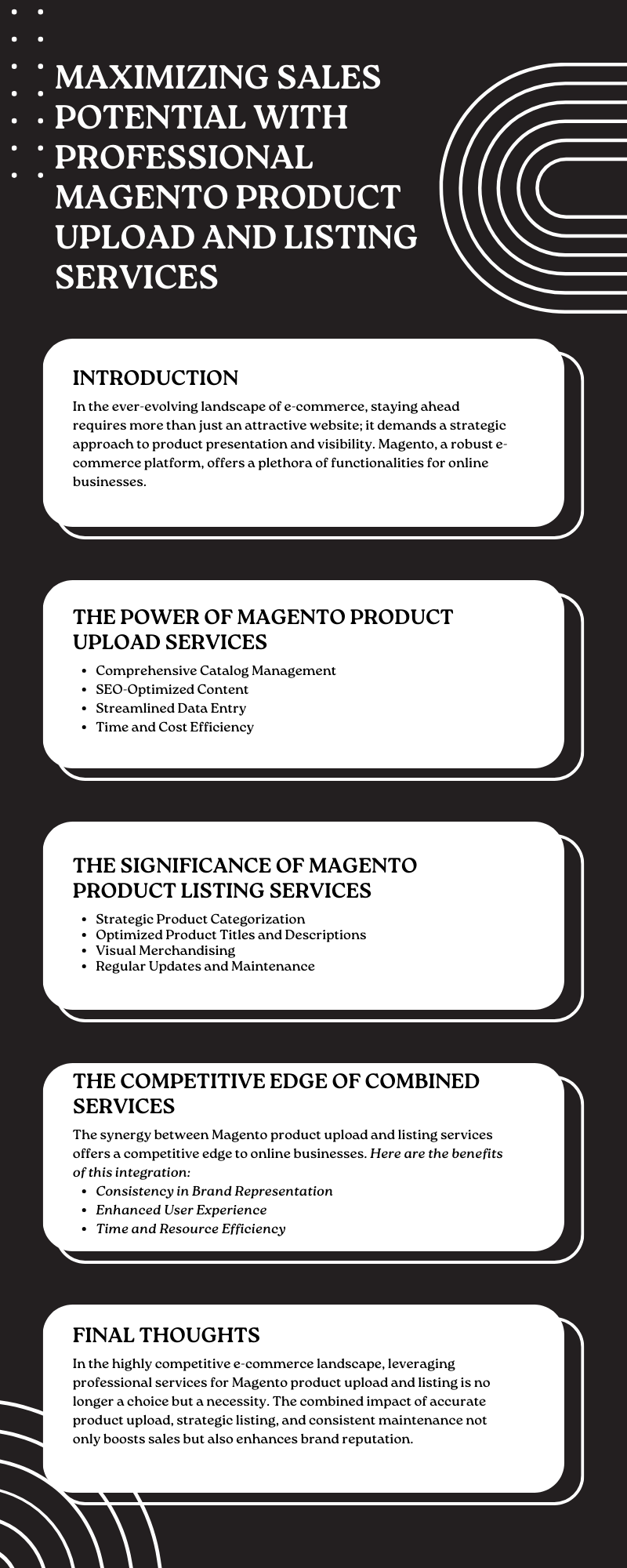 Maximizing Sales Potential with Professional Magento Product Upload and ... Maximizing Sales Potential with Professional Magento Product Upload and ...