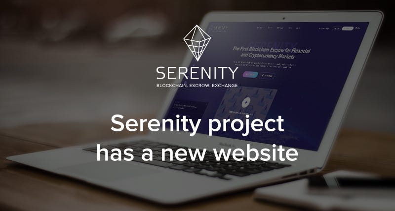 Serenity project has a new website | by Serenity Financial | Serenity ...