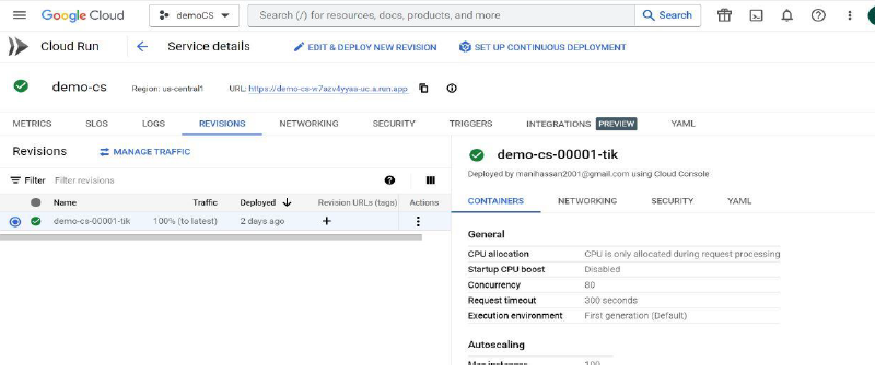 Deploying Docker Container on Google Cloud | by Asim Umar | Medium