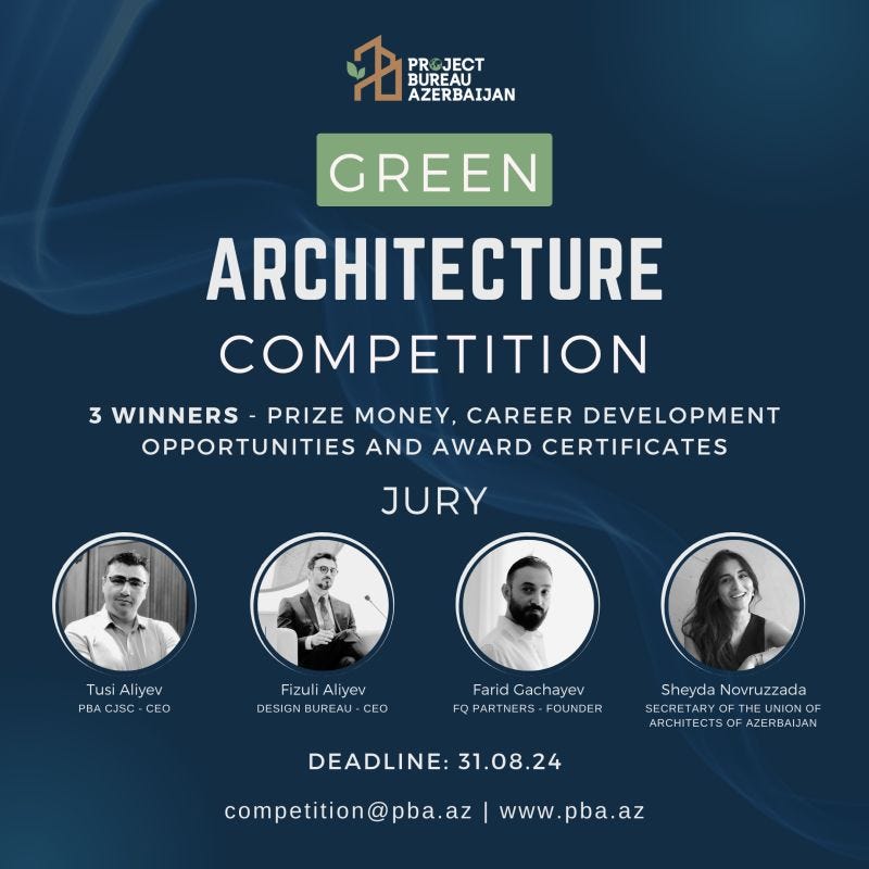 Join the “Green Architecture” Contest — Make Baku Better | by ArchGee ...