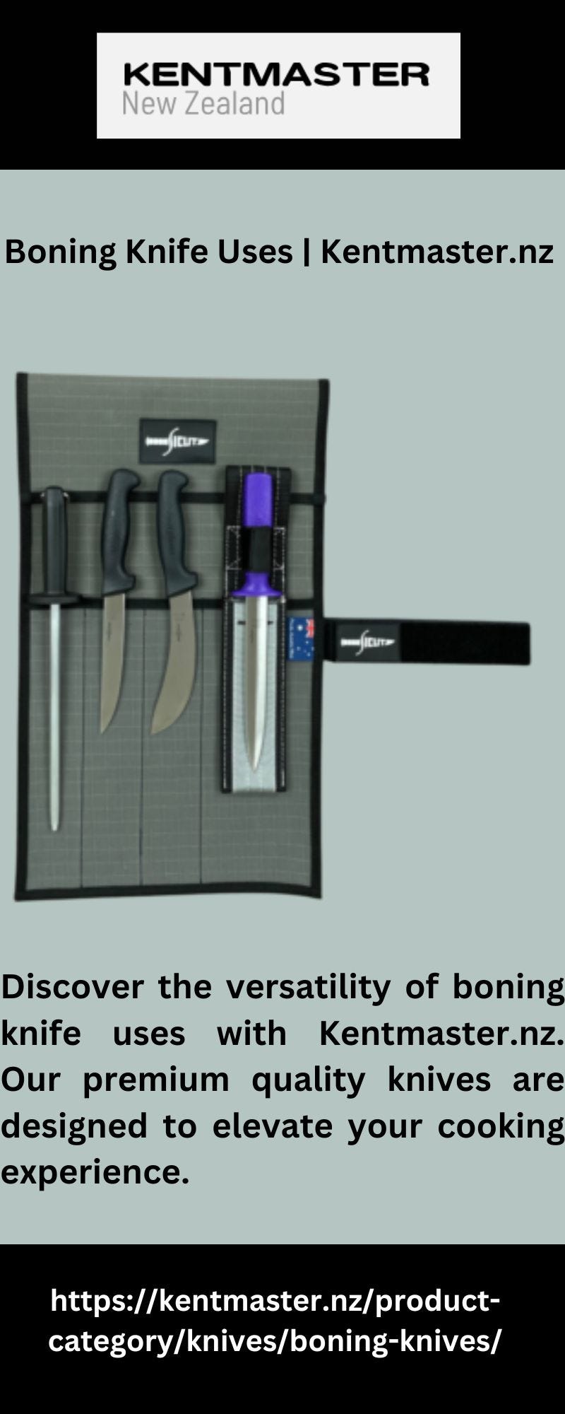 Boning Knife Uses | Kentmaster.nz - Kentmasternz - Medium