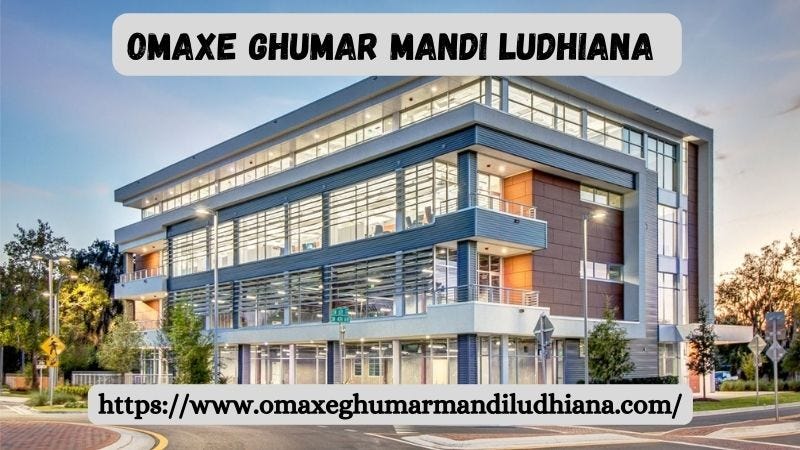Omaxe Ghumar Mandi Ludhiana | Offices & Retail Shops - dhruv dhruv - Medium