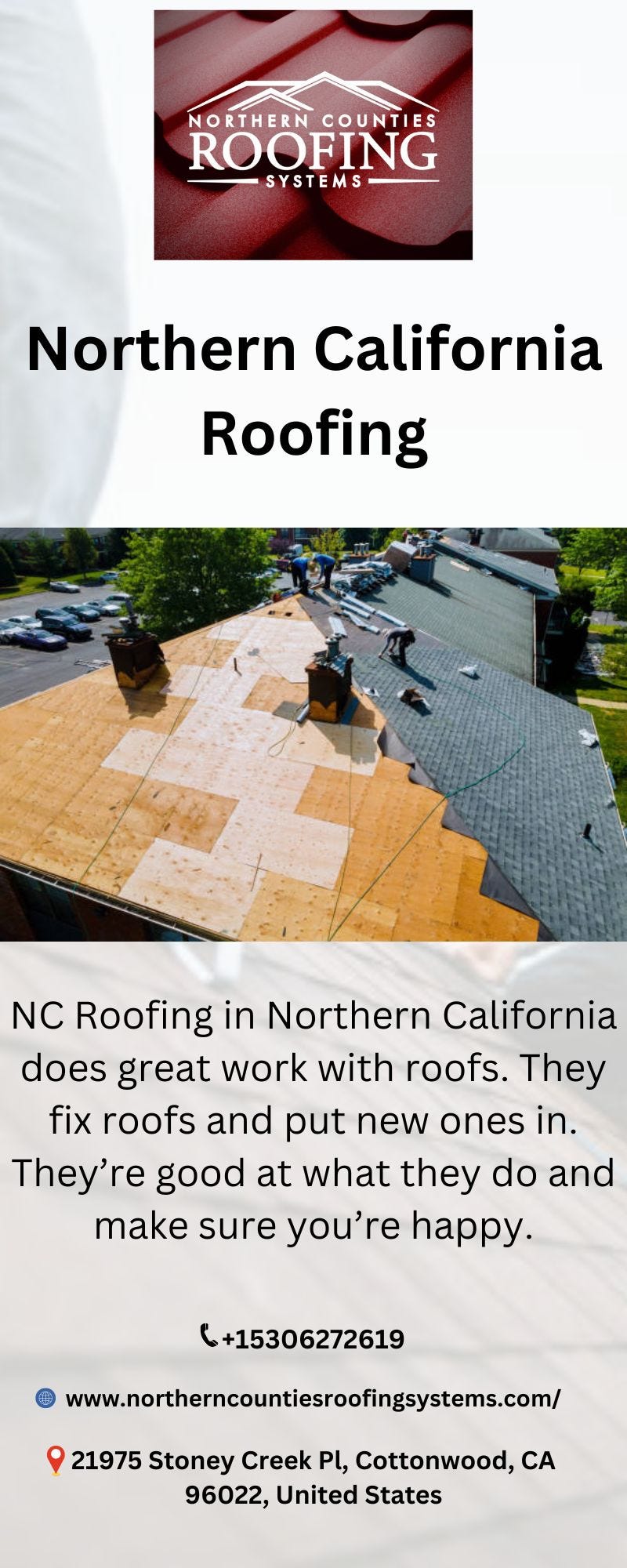 NC Roofing — Premier Northern California Roofing Services - Northern Counties Roofing Systems ...