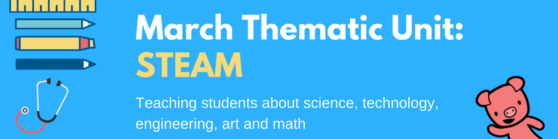 March Thematic Unit: STEAM. Teaching students about science… | by ...