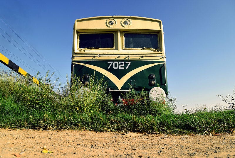 Journey on a Train. Thoughts… The train is a feast for the… | by ...