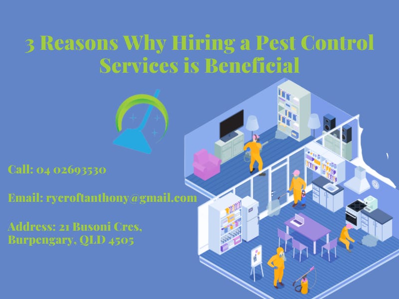 3 Reasons Why Hiring A Pest Control Services Is Beneficial | by ...