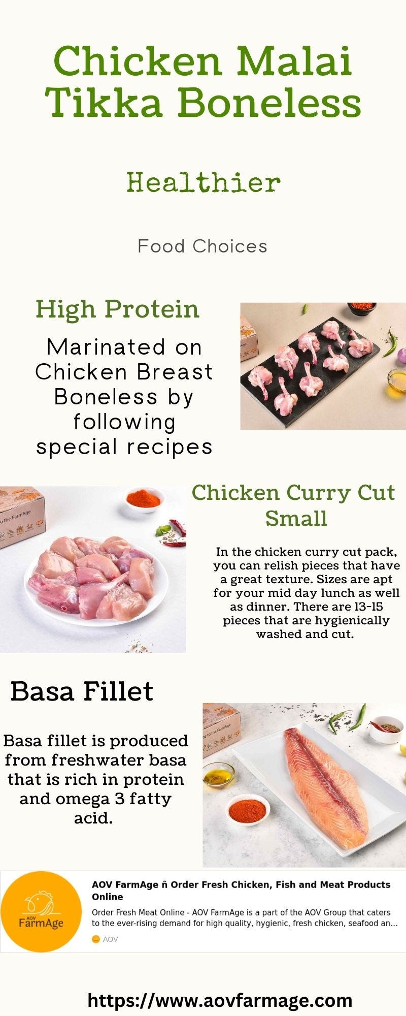 AOV FarmAge — Order Fresh Chicken, Fish and Meat Products Online - AOV ...