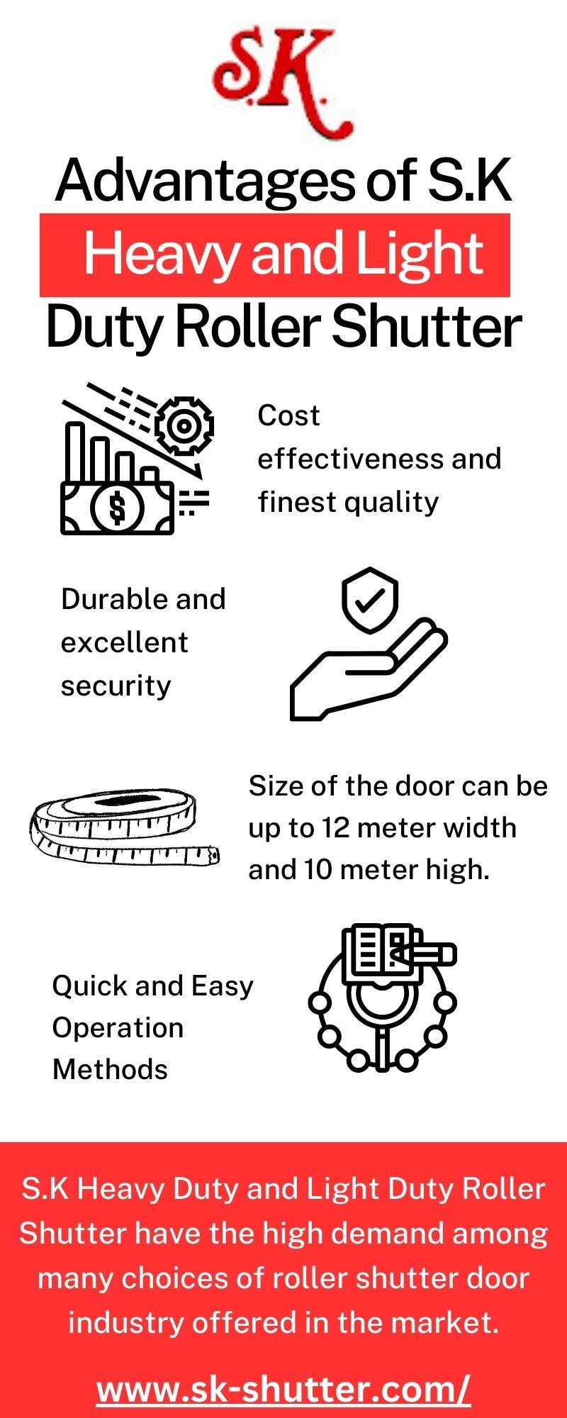 Advantages of S.K Heavy and Light Duty Roller Shutter. - Seng kong - Medium