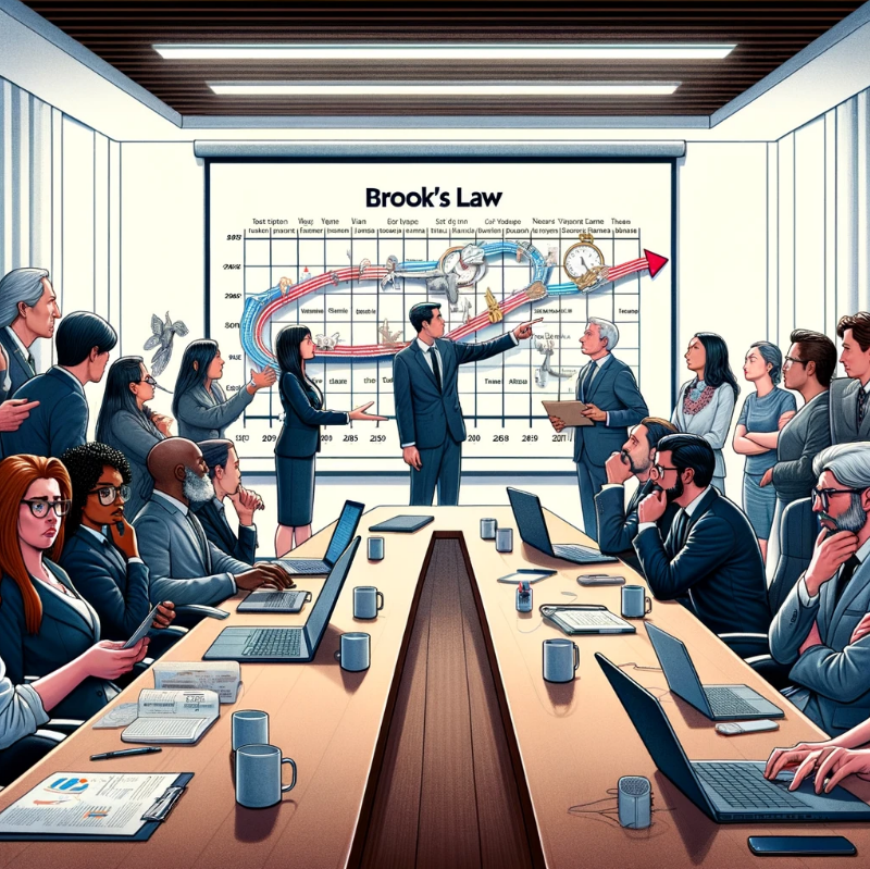 Brook’s Law. The Story: More People, More Problems | by John E.D ...