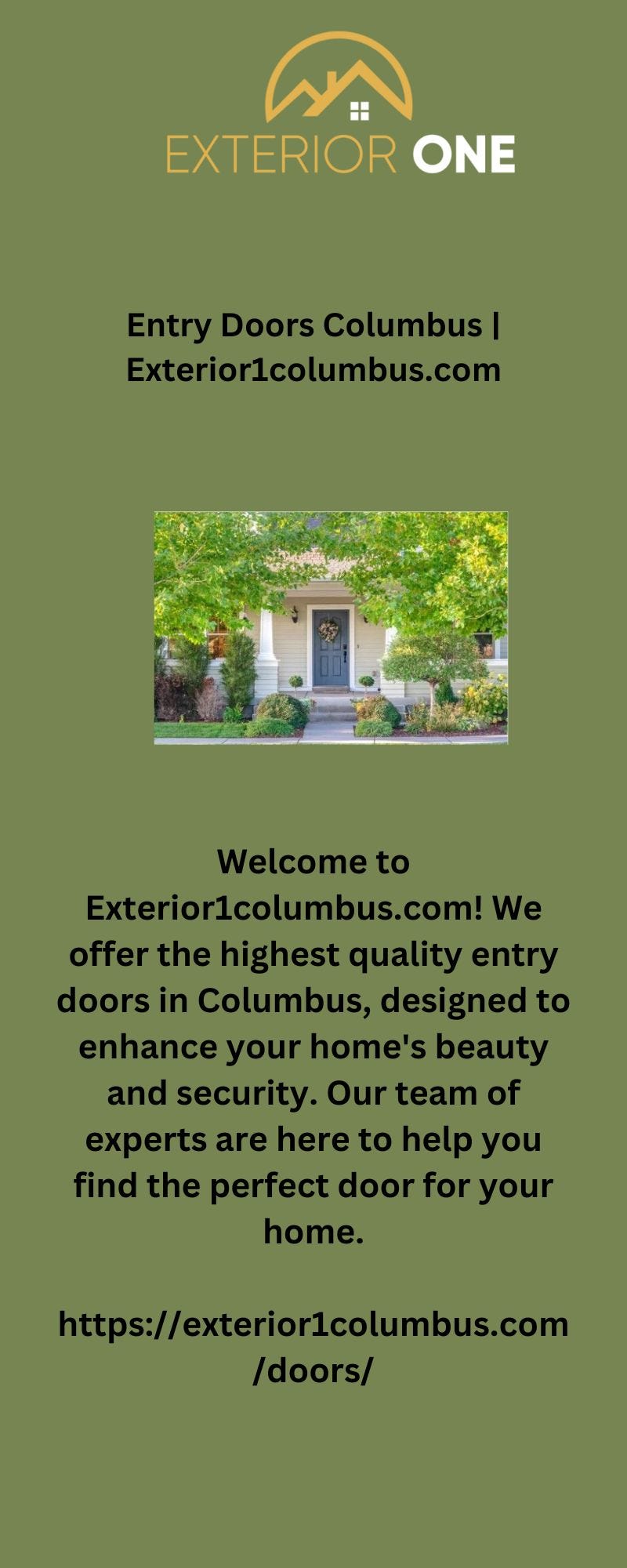 Entry Doors Columbus | Exterior1columbus.com - Exterior - Medium