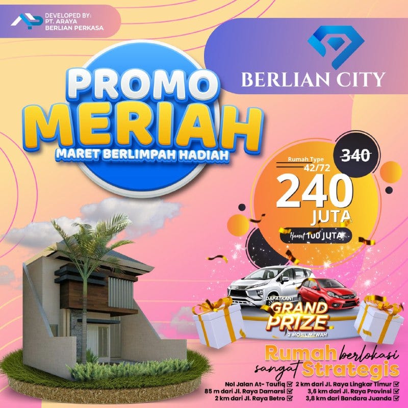 Rumah 200 jutaan Di Sidoarjo Dengan Harga Promo Di Bulan Maret ...
