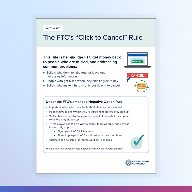 The FTC’s “Click to Cancel” Rule: A Triumph for User-Centric Design | by Kell Egbert | Medium