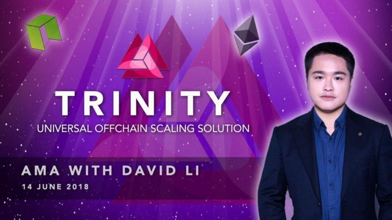 Trinity Community AMA with David Li: Part 2 (State Channel Use Cases ...