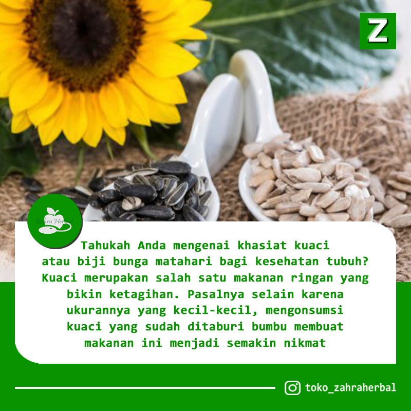 Manfaat Kuaci Untuk Tubuh. Jika ditengok dari segi kandungan… | by Anna ...