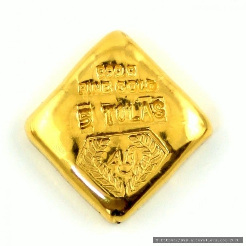 Unveiling the Elegance: The 5 Tola Gold Bar | by gold90 | Jan, 2024 ...