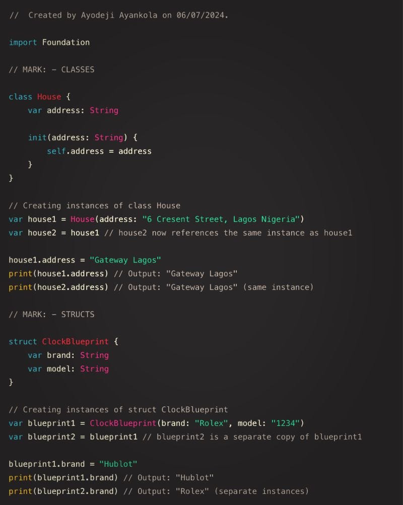 A Little Gist About Class And Struct Deciding When To Use Class Or Struct When Designing Your 