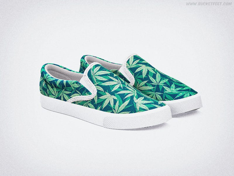 Cannabis / Hemp / 420 / Marijuana — Pattern Shoes @BucketFeet ...