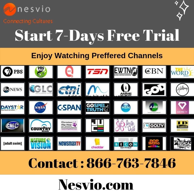 We have an exclusive range of international channels that can fit ...