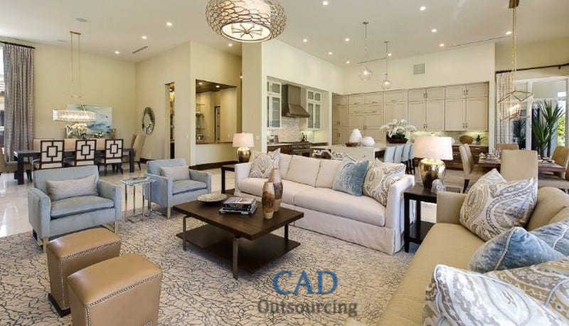 Interior Architectural Design — CAD Outsourcing | by CAD Outsourcing ...