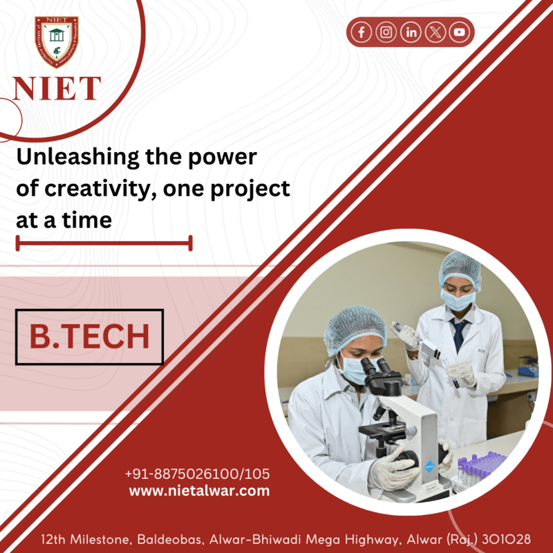 Mechanical Engineering Programs at NIET Alwar: Your Career Path - Niet ...