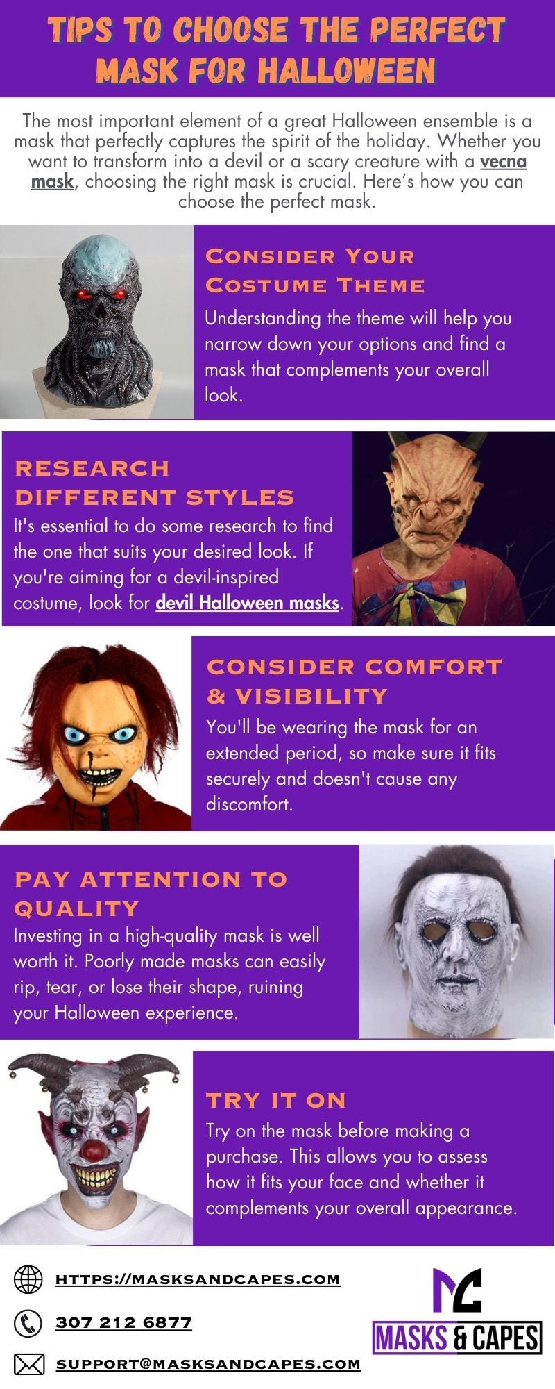 Tips To Choose The Perfect Mask For Halloween - Masks and Capes - Medium