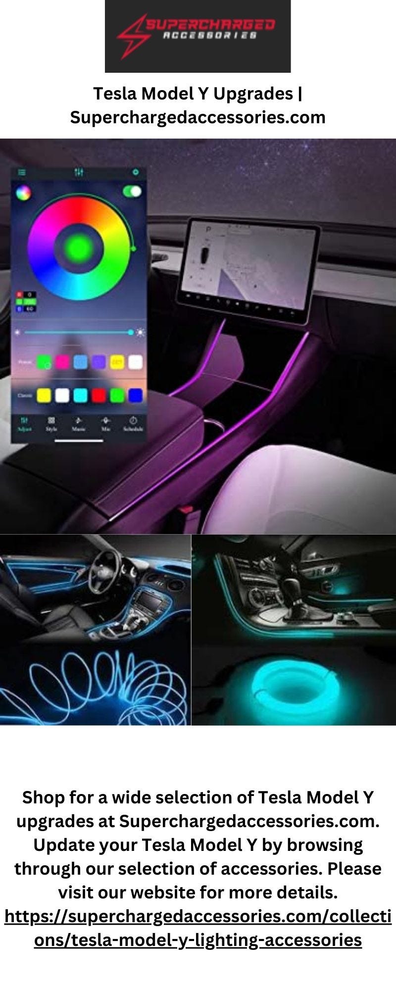 Tesla Model Y Upgrades | Superchargedaccessories.com ...