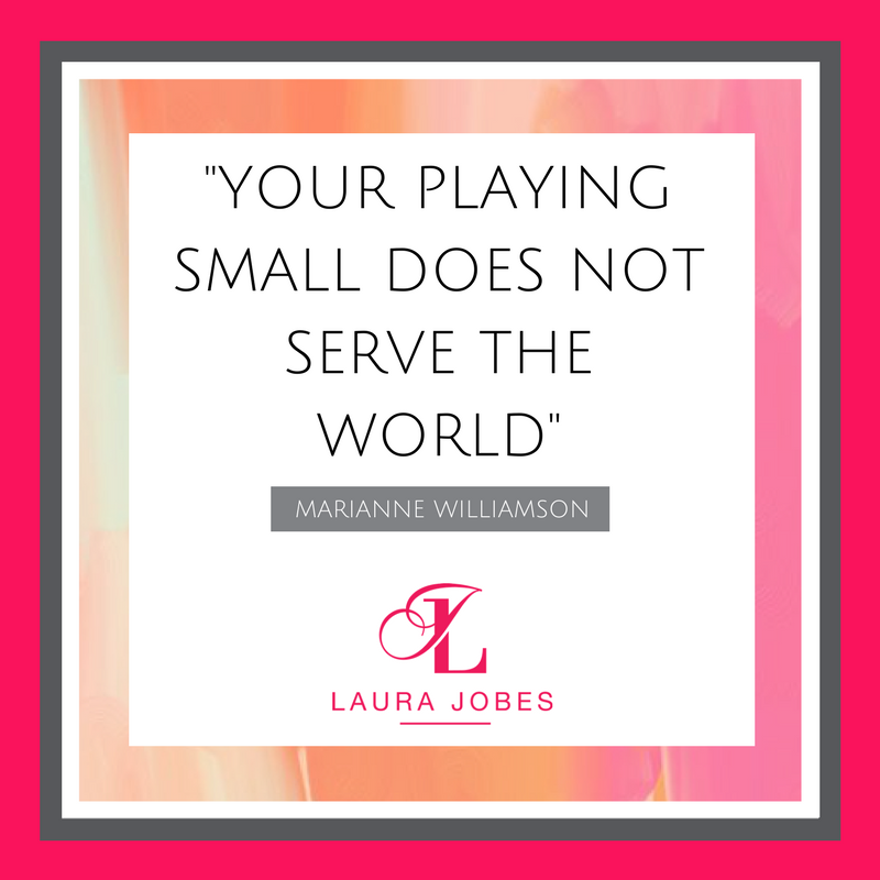 Quit Playing Small!. Before you dive into this, I want to… | by Laura ...