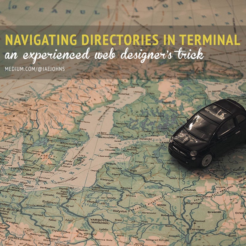 Navigating Directories In Terminal By Jae Johns Medium