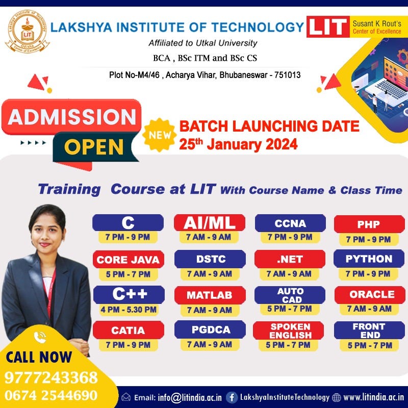 C, JAVA, PYTHON, ORACLE , institute in Bhubaneswar - LIT- Lakshya ...
