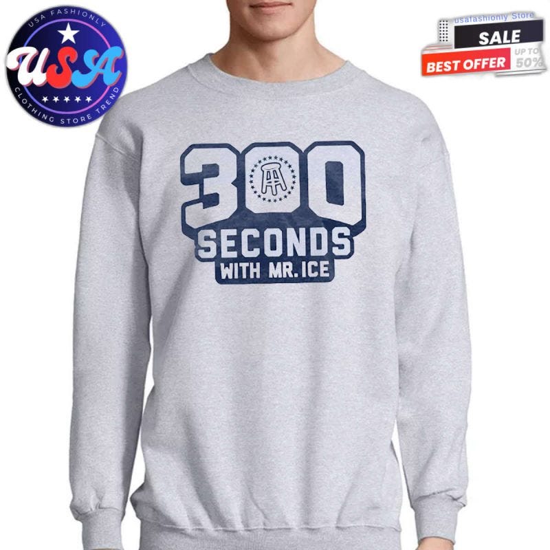 300 seconds with mr ice Shirt. 300 Seconds With Mr. Ice Shirt: The ...