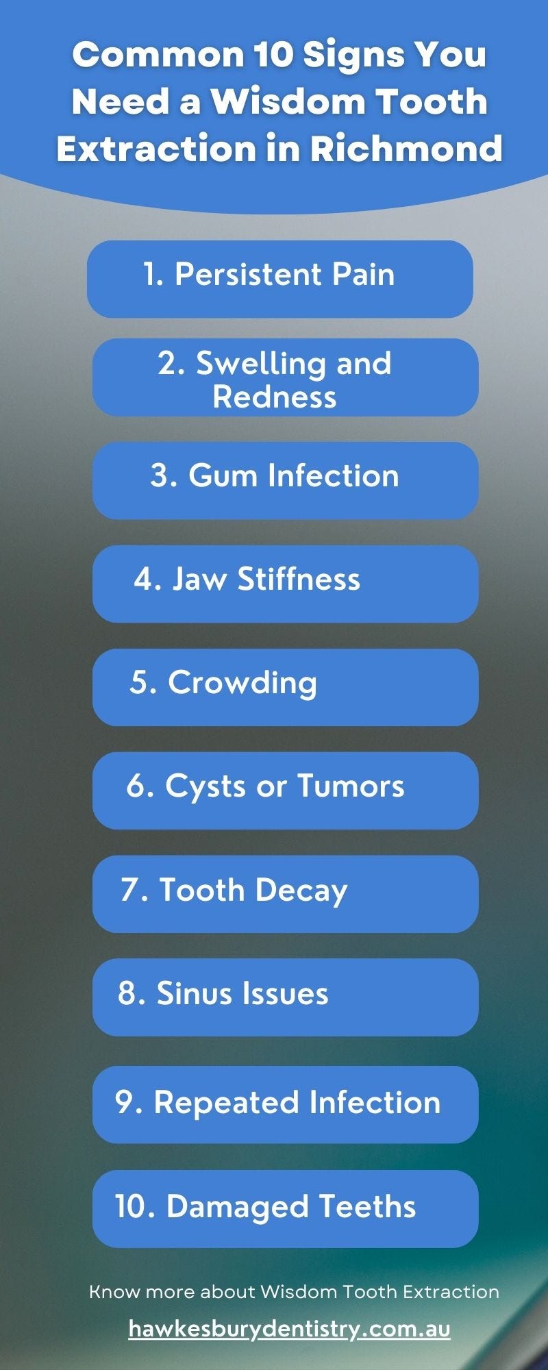 Common 10 Signs You Need a Wisdom Tooth Extraction in Richmond | Medium