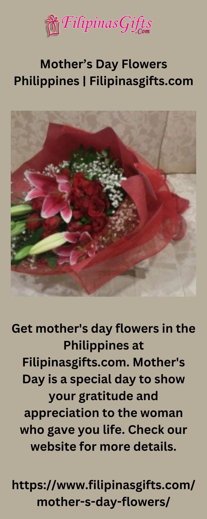 Mother’s Day Flowers Philippines | Filipinasgifts.com - Filipinesgift ...