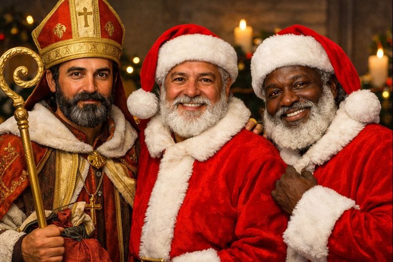 The Many Faces of Santa: A Modern Take on a Historical Icon | by ...