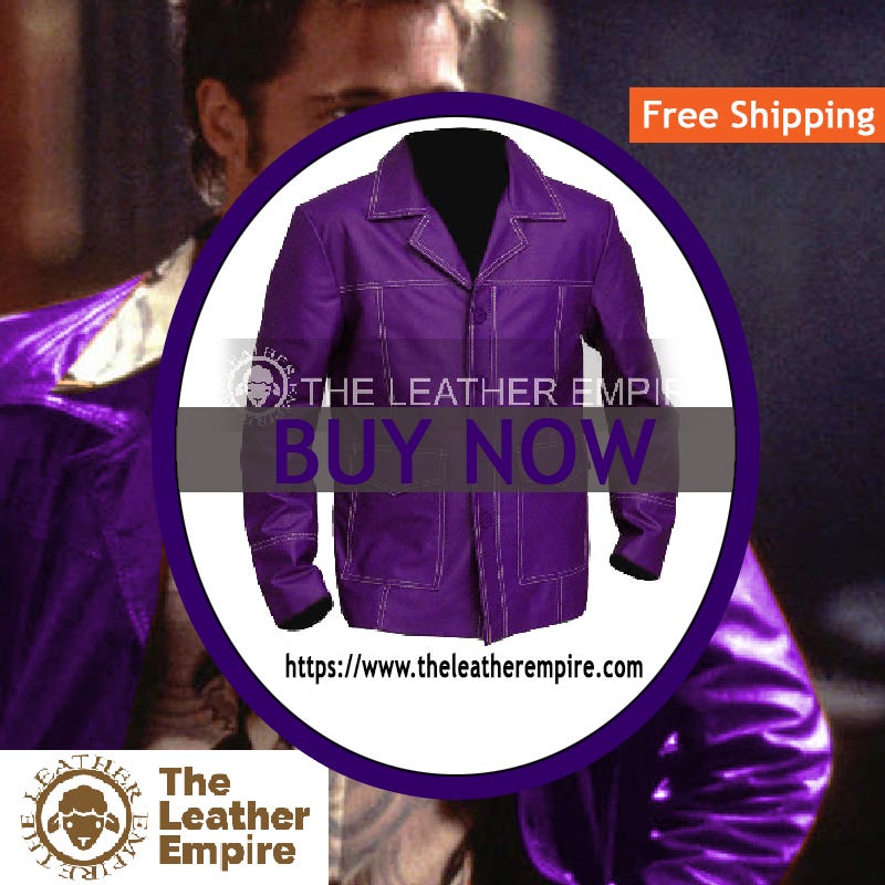 Brad Pitt Fight Club Jacket. This unique Jacket is made of High… | by ...