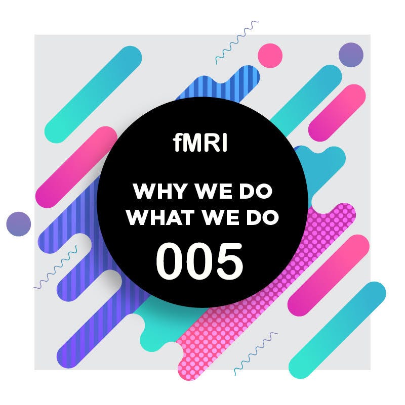 005 | fMRI | Why We Do What We Do | by Why We Do What We Do | Medium