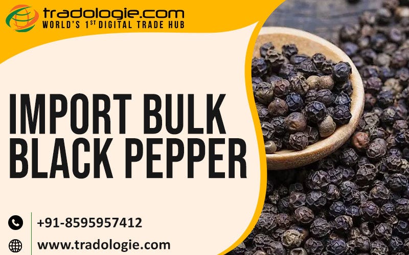 Import Bulk Black Pepper - Bilalabbasi Tradologie - Medium