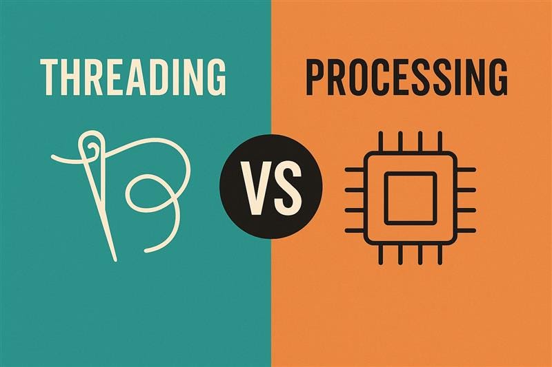 Python Confused About Multi Threading Vs Multi Processing Don T