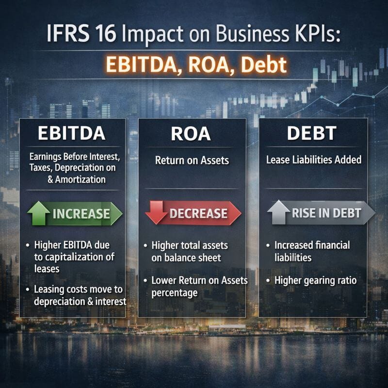 IFRS 16 Impact on Business KPIs: EBITDA, ROA, Debt | by Prima ...