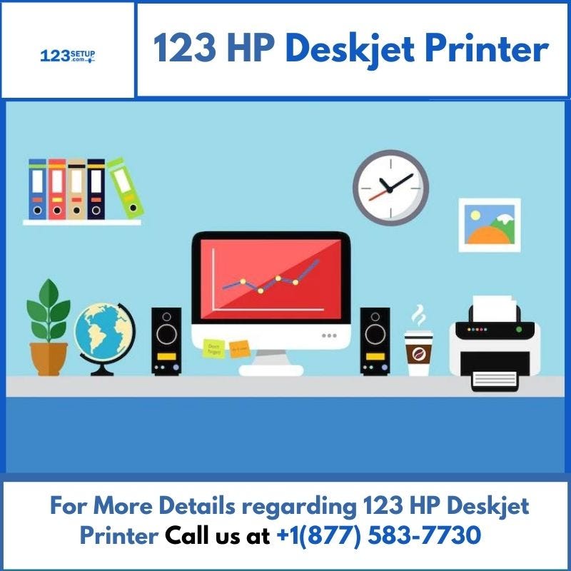 123 HP Deskjet Printer Models And Setup - Rick COMSetup - Medium