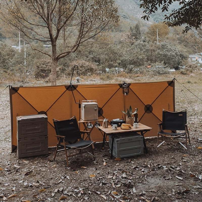 Outdoor Barbecue Camping Folding Portable Privacy Shield Windscreen ...