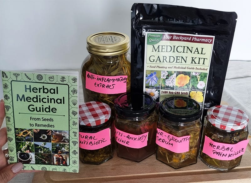 The Medicinal Garden Kit: Empowering Your Health Naturally | by ...