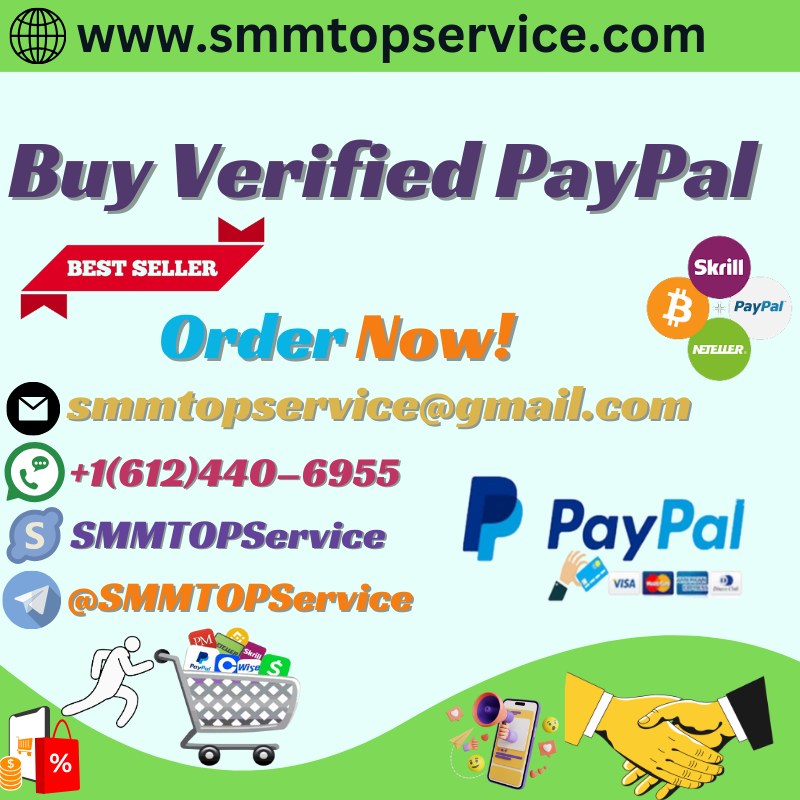 Buy Verified PayPal Accounts For Sell in 2024 | by Shahnaj Priya | Feb ...