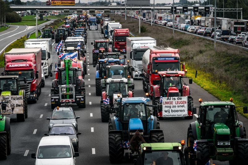 Dutch Farming & Demonstrations. Within the last few years (starting ...